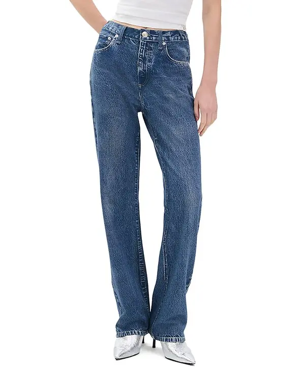 Rag & Bone Miramar Terry Shea Straight Pants - Almda
