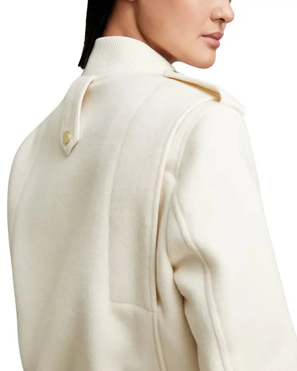 REISS Cleo Wool Bomber Jacket