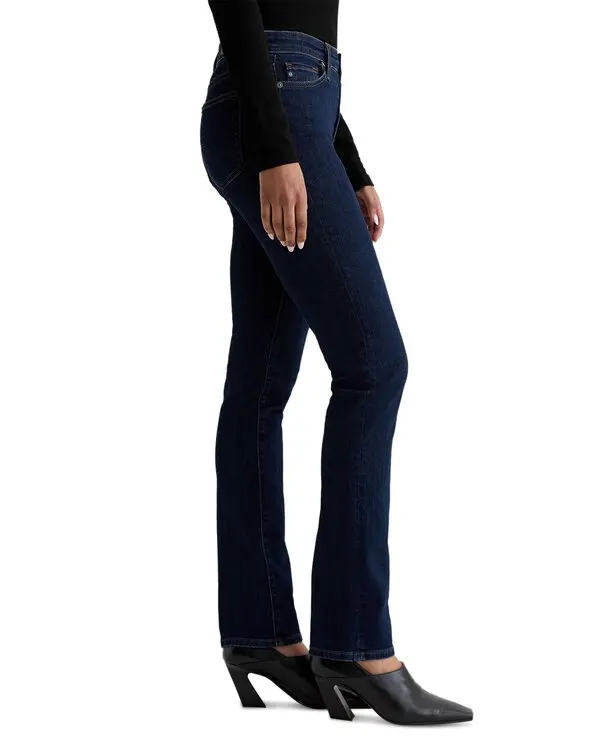 Ag Mari Extended Mid Rise Slim Straight Jeans