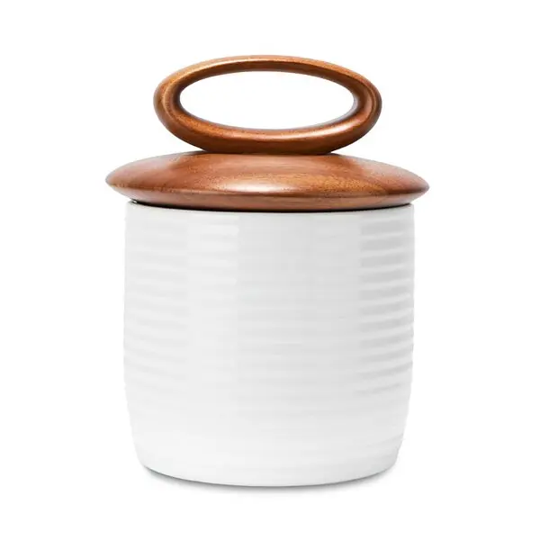 NAMBE Breaking Bread Small Canister - White