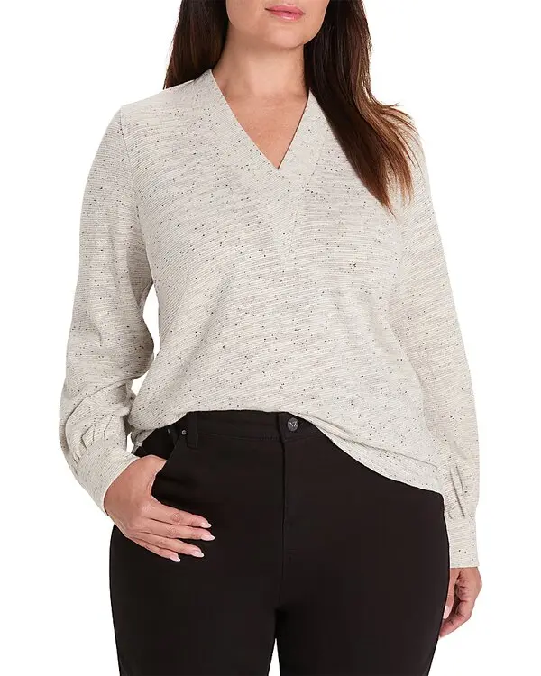 NIC+ZOE Nep Knit Top