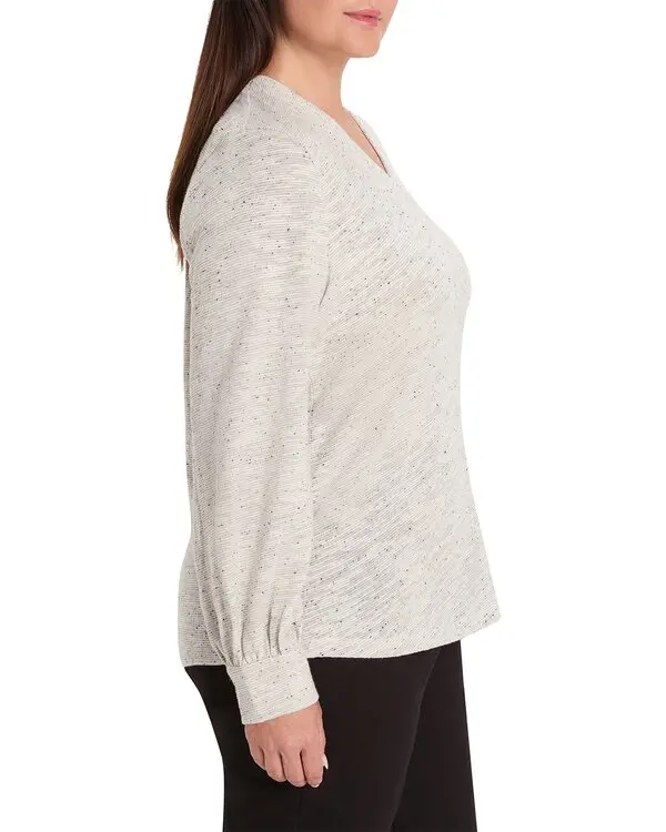 NIC+ZOE Nep Knit Top