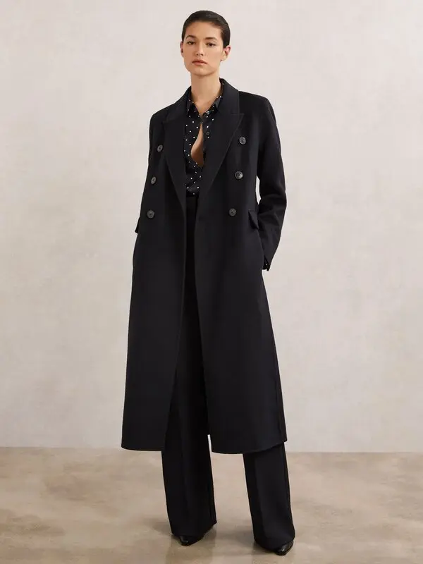 REISS Brogan Double-breasted Coat
