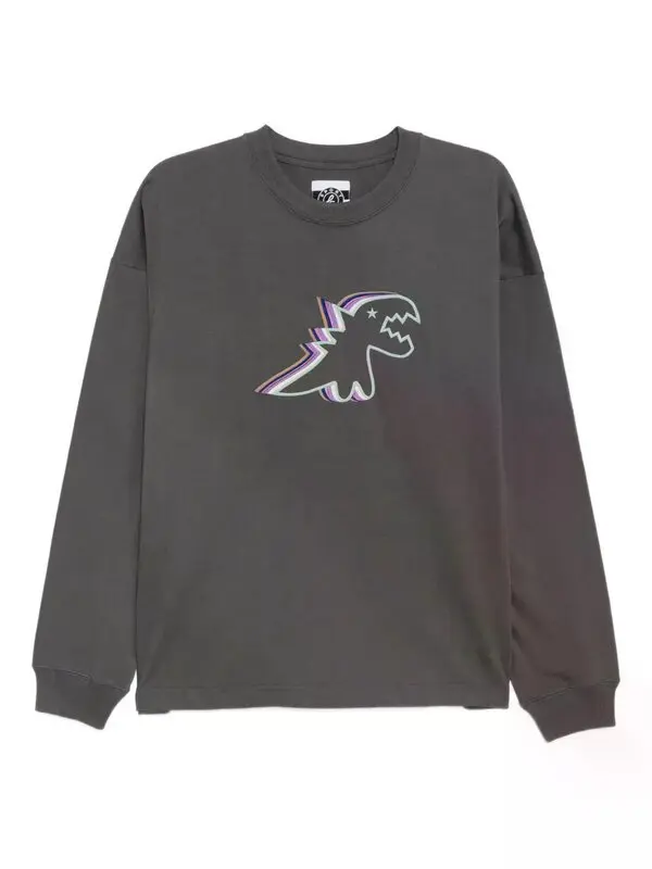 AGNES B. Dino-embroidered T-shirt