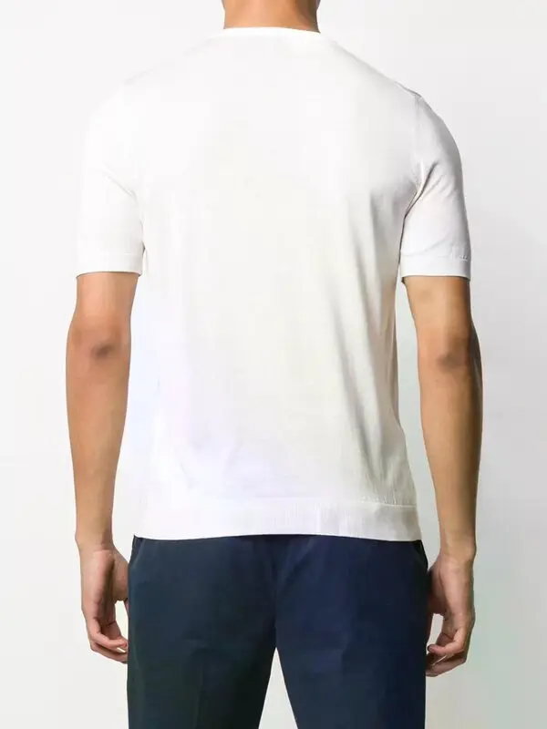 BARBA NAPOLI Knitted Plain T-shirt