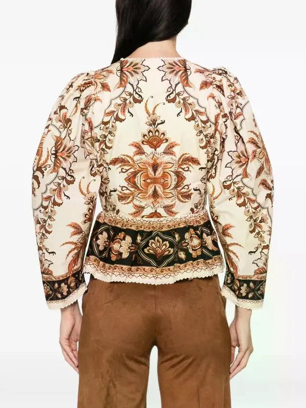 Farm Rio Floral-print Shirt