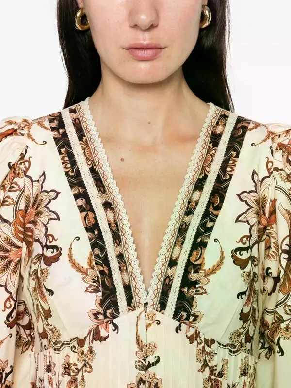 Farm Rio Floral-print Shirt