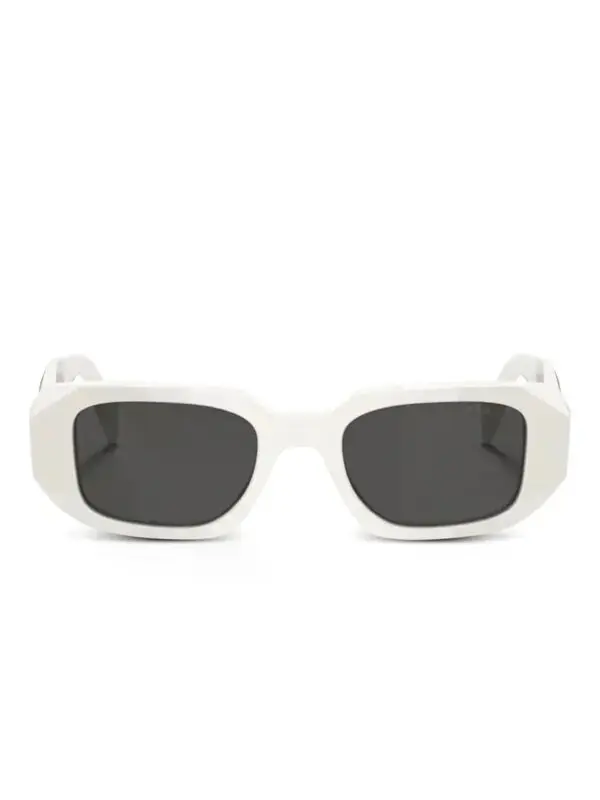 Prada Rectangular Sunglasses - White
