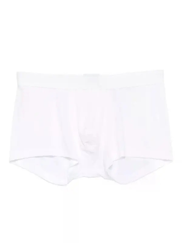 Sunspel Logo Waistband Boxers - White