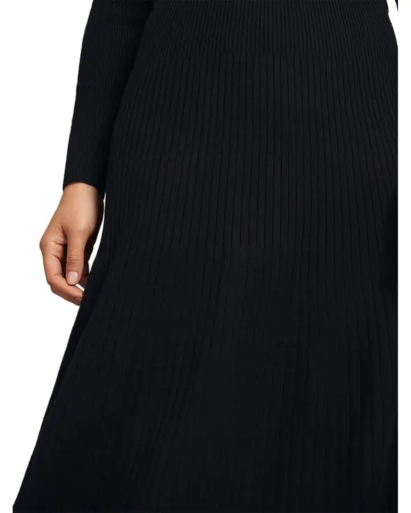 HOBBS LONDON Marta Ribbed Dress