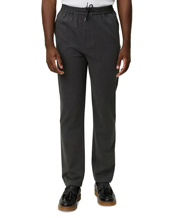 LES DEUX Como Tapered Textured Trousers