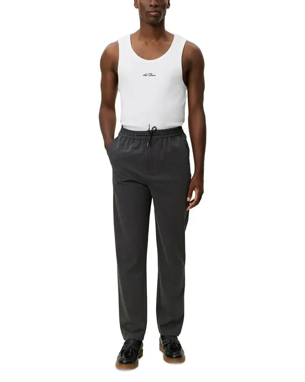LES DEUX Como Tapered Textured Trousers