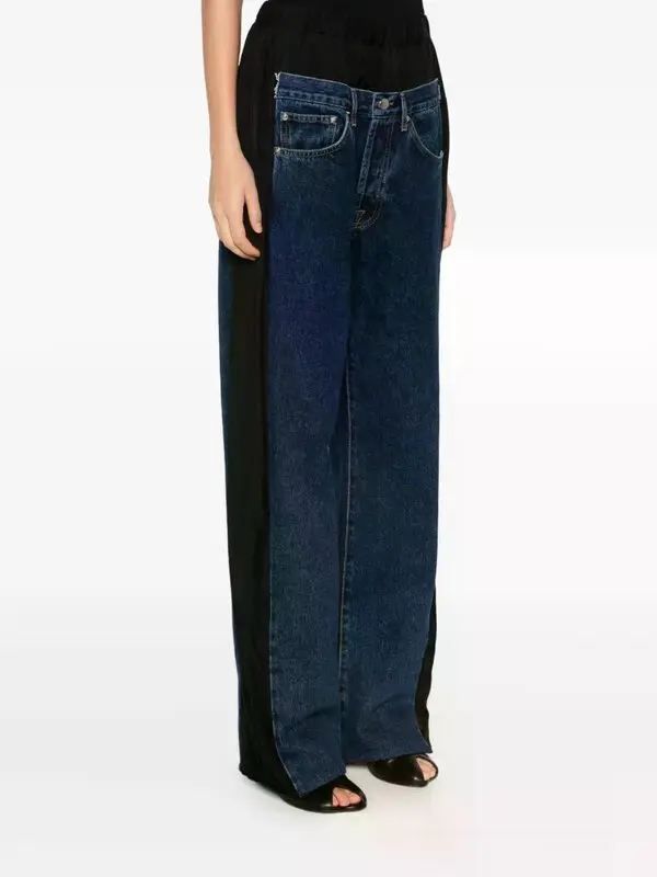 LUTZ HUELLE Low Denim Trousers - Blue