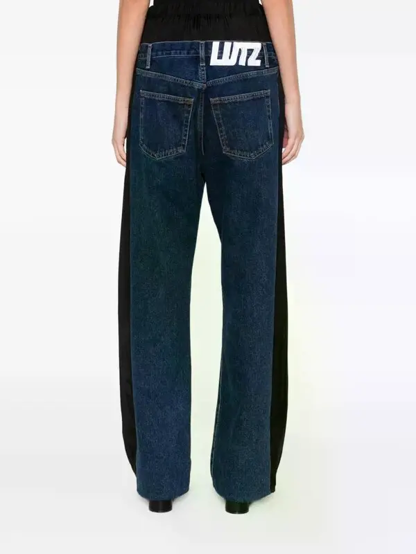 LUTZ HUELLE Low Denim Trousers - Blue