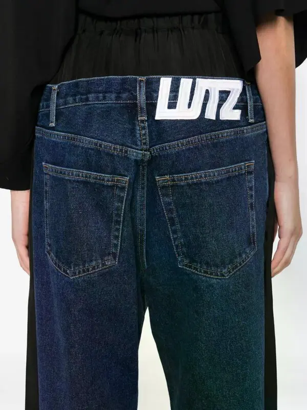 LUTZ HUELLE Low Denim Trousers - Blue
