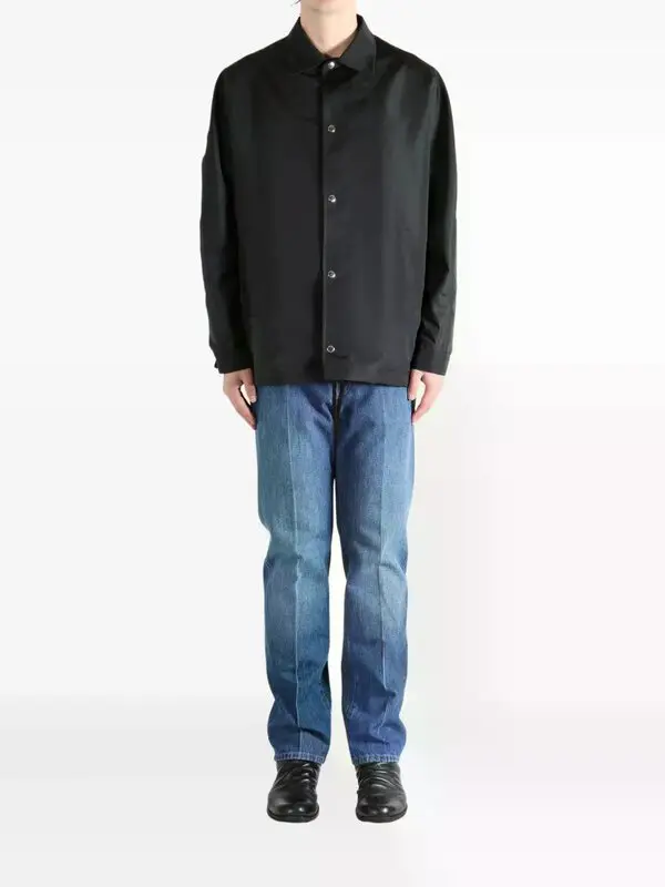 Givenchy Drawstring Hem Shirt Jacket