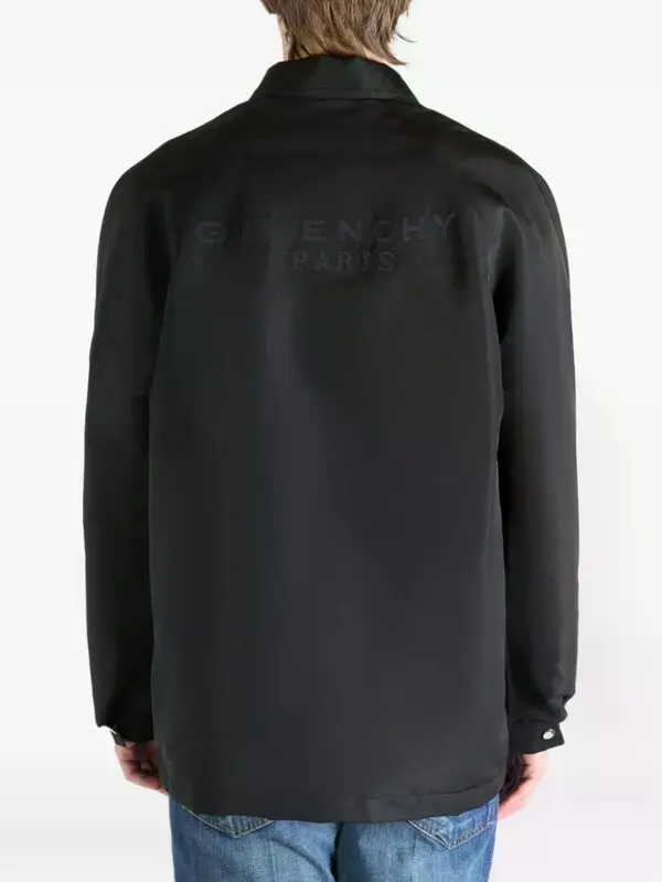 Givenchy Drawstring Hem Shirt Jacket