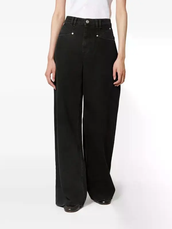 Isabel Marant Étoile Lemony Wide Leg Jeans
