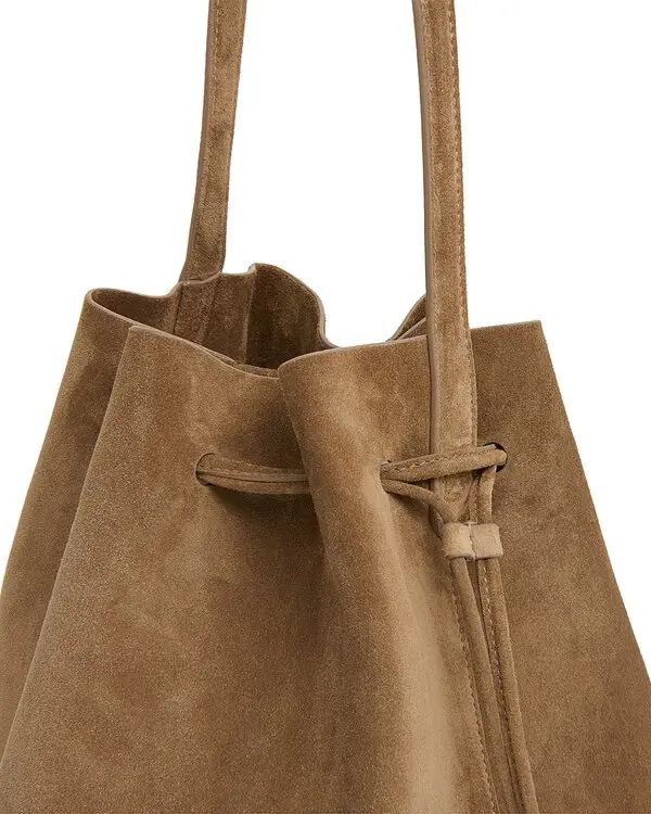 MANSUR GAVRIEL Drawstring Cabas Bucket Bag - Anise