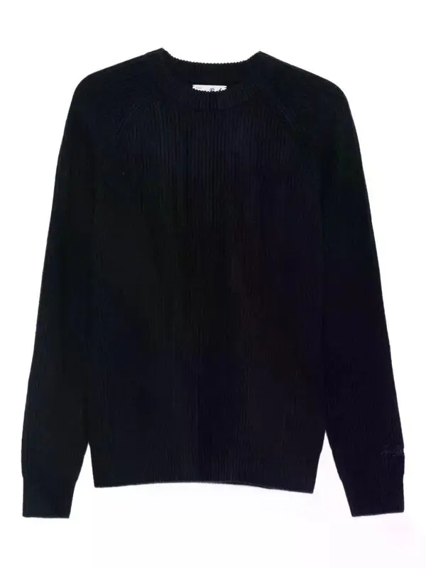 MC2 SAINT BARTH Marine Wool Sweater - Blue