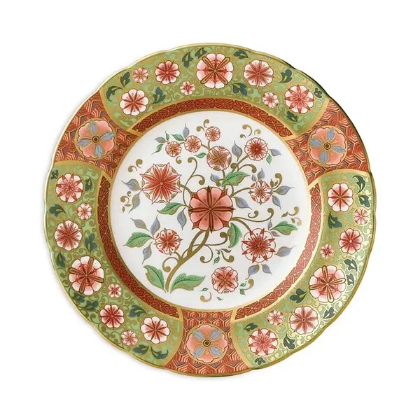 ROYAL CROWN DERBY Cherry Blossom Accent Plate - Multi