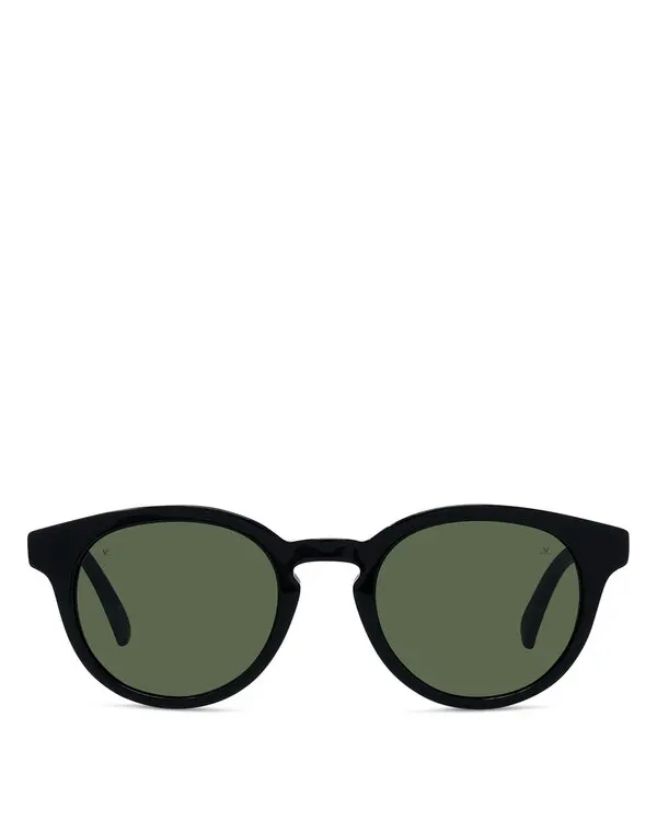 Vuarnet 51mm Round Sunglasses