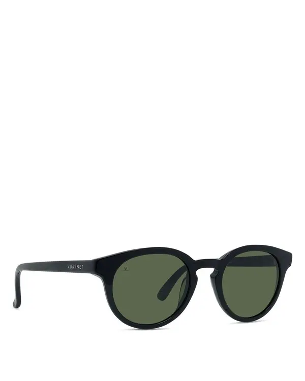 Vuarnet 51mm Round Sunglasses