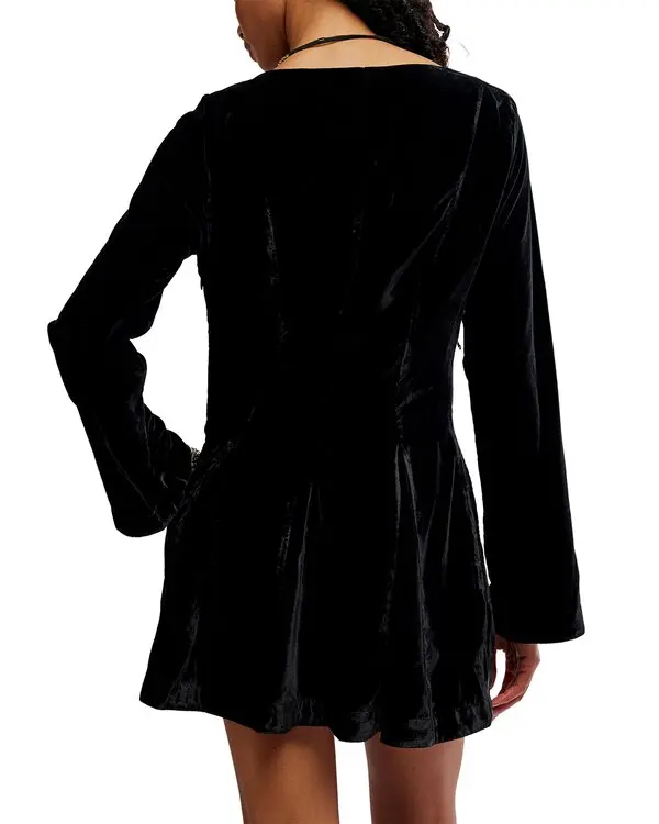 Free People Linney Velvet Mini Dress
