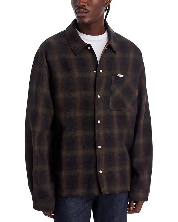 REPRESENT Bonded Reversible Check Shirt