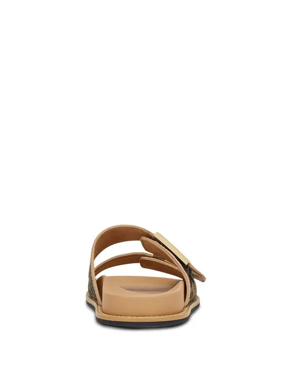 Fendi Feel Ff Fabric Slides
