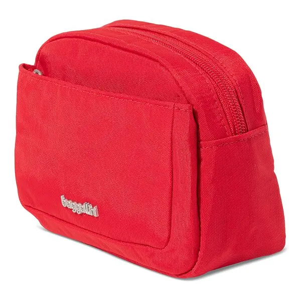 BAGGALLINI The Jet Set Edit Small Pocket Cosmetic Pouch - Scarlet Red