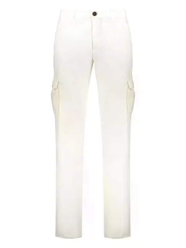 MOORER Button-fastening Cargo Trousers