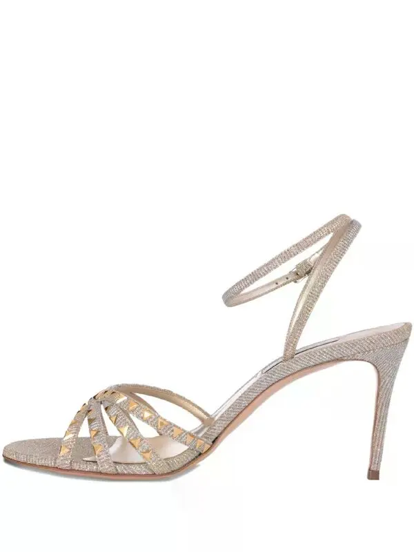 Casadei 80 Divine Studded Sandals