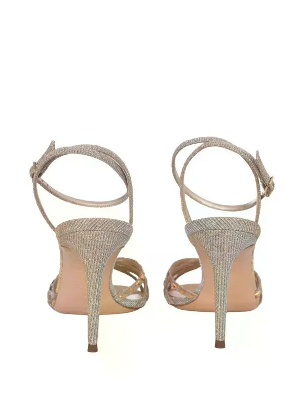 Casadei 80 Divine Studded Sandals