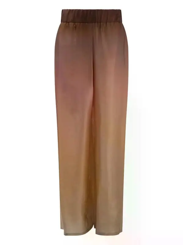 SLEEP NO MORE Ombré-effect Trousers - Brown