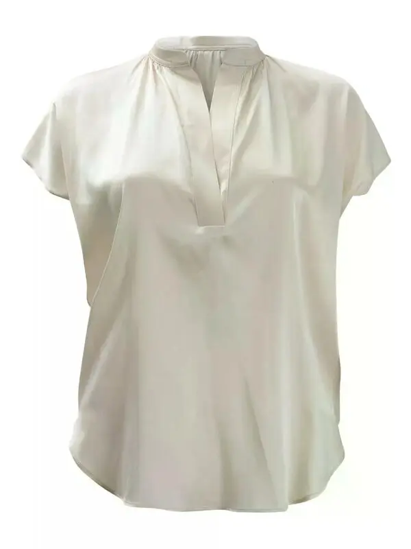 F.IT Short-sleeved Blouse - Neutrals