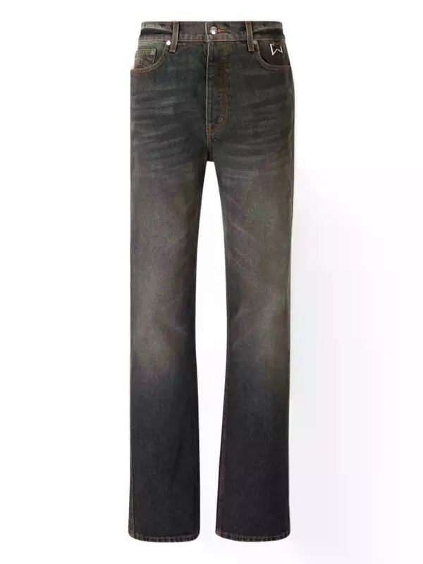 Rhude Belt-loop Button-fastening Jeans