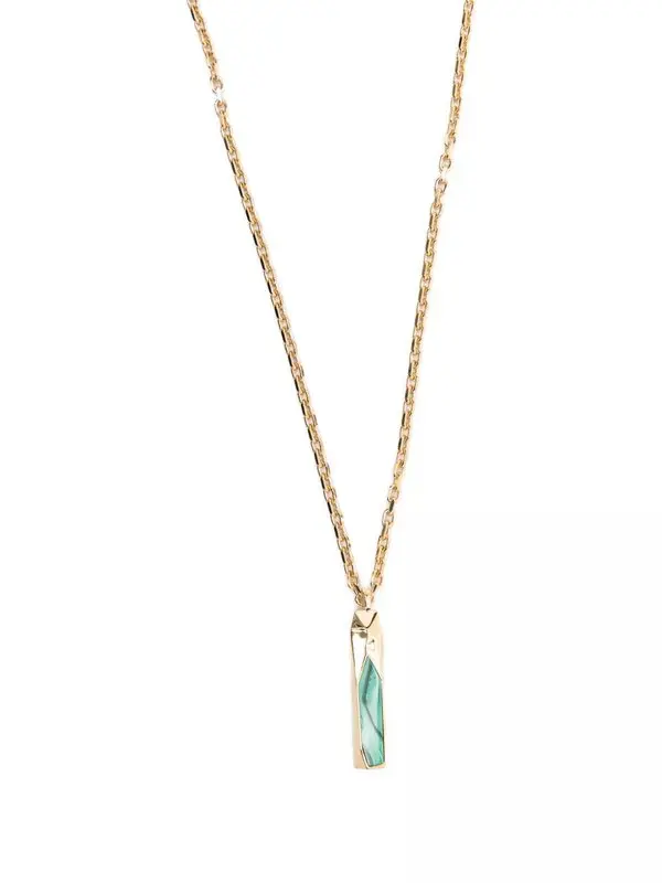 LANVIN Geometric Pendant Necklace