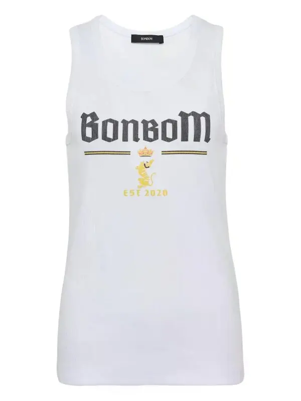 BONBOM Logo-print Tank Top