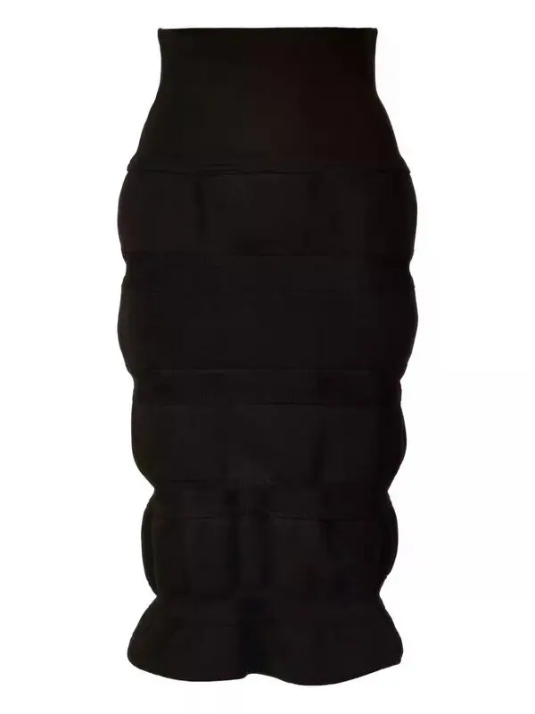 IOANA CIOLACU Tiered Pencil Skirt
