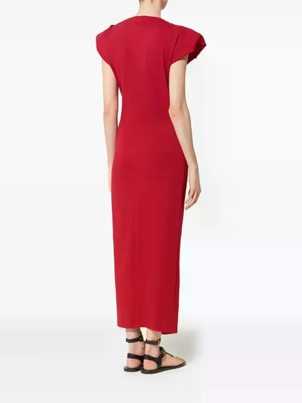 Isabel Marant Étoile Nadela Long Jersey Dress - Red