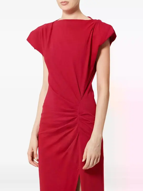 Isabel Marant Étoile Nadela Long Jersey Dress - Red