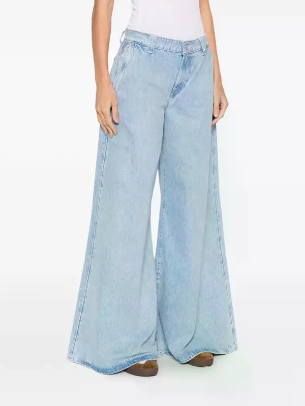 7 For All Mankind Willow Split-detail Jeans
