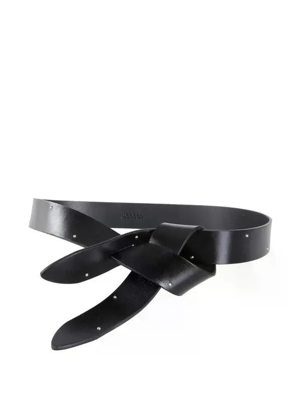 Isabel Marant Knot-detail Belt - Black