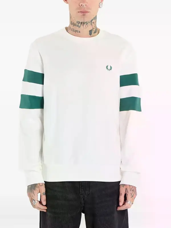 Fred Perry Logo-embroidered Sweatshirt