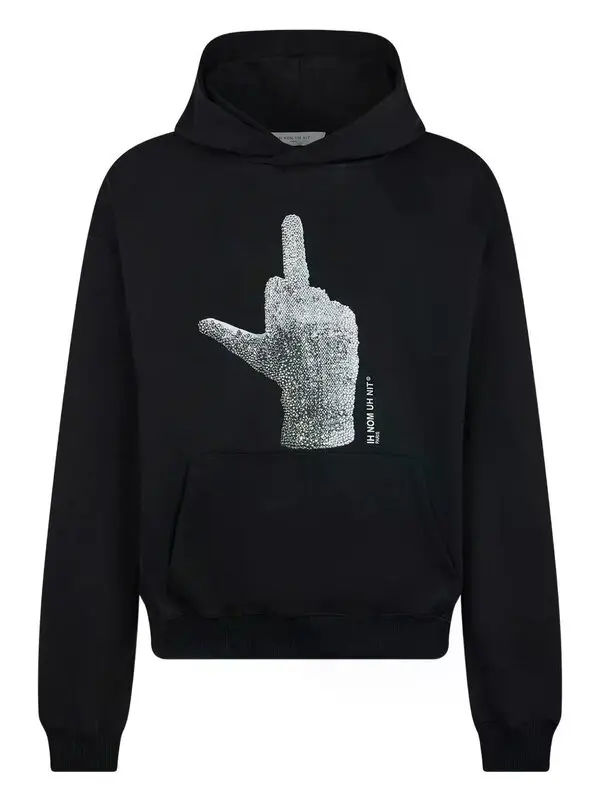 IH NOM UH NIT Diamond Glove Hoodie - Black