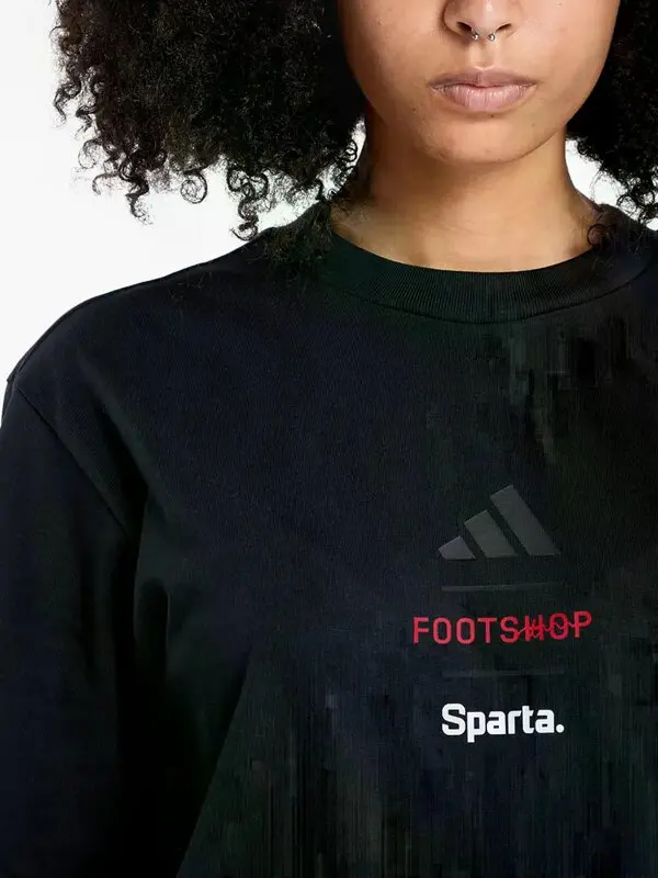 Adidas X Footshop X Sparta Logo-print T-shirt