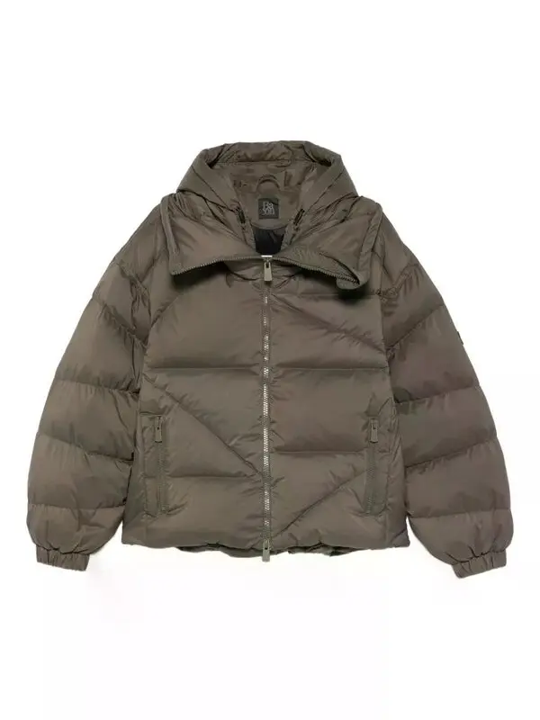 Bacon Zip-fastening Puffer Jacket - Green