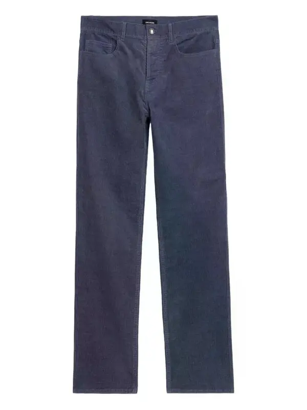 Zadig&Voltaire Steeve Velvet Trousers - Blue