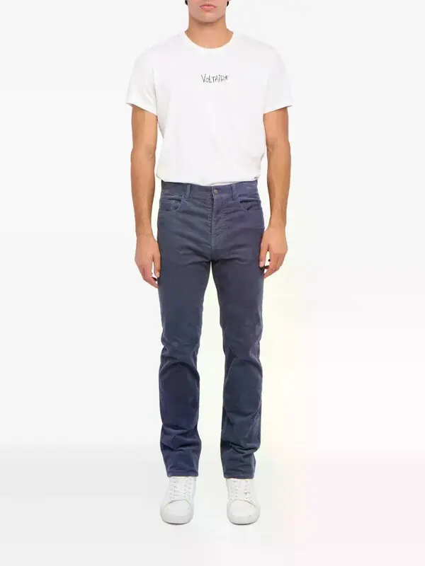 Zadig&Voltaire Steeve Velvet Trousers - Blue